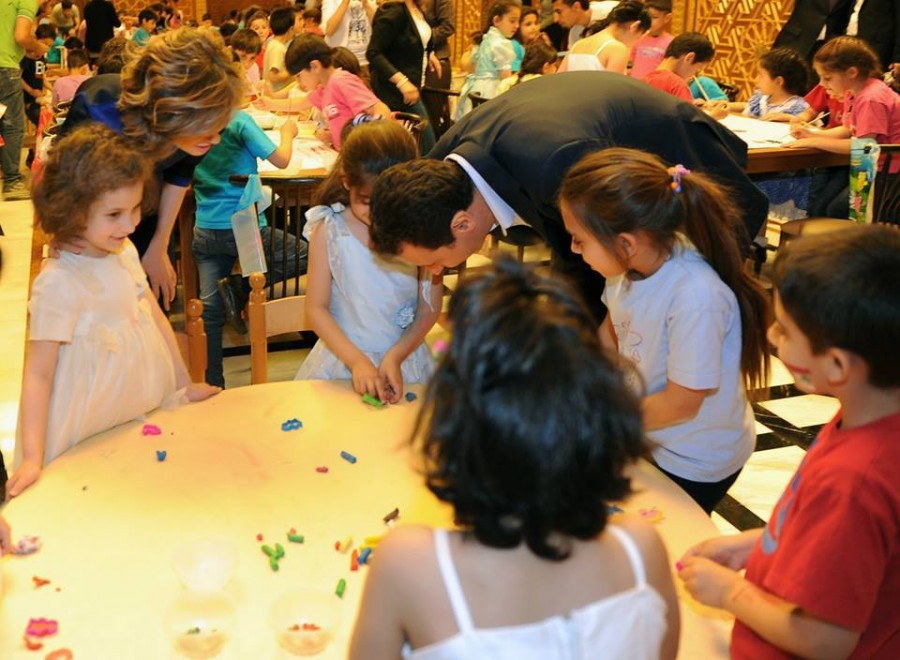 30 Photos- President Bashar al-Assad received Tuesday sons and ...
