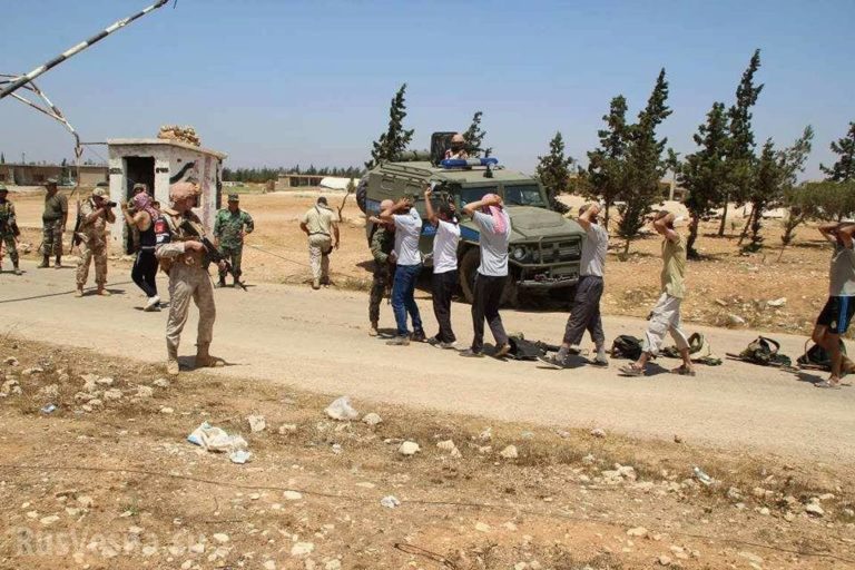 More terrorists surrender to Syrian Army in north Hama - Islamic ...