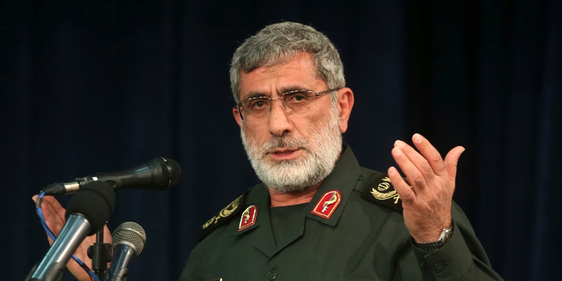 Quds Force commander’s visit to Syria indicates new escalation is ...