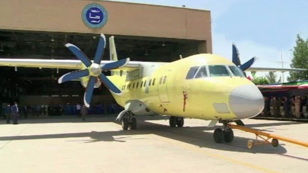 Iran unveils indigenously-developed Simorgh light transport aircraft ...